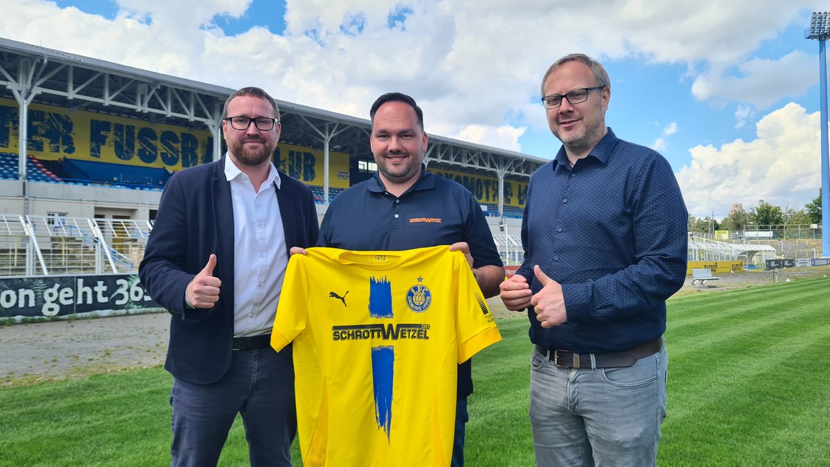 SCHROTT WETZEL OST WIRD NEUER LOK-HAUPTSPONSOR | Lokomotive Leipzig