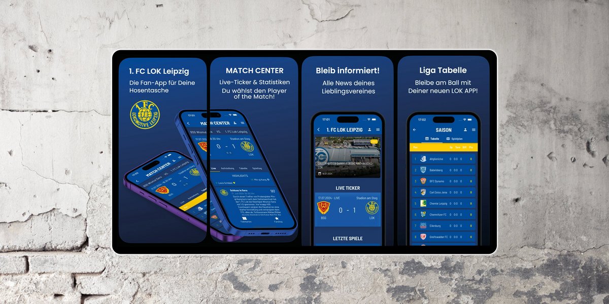 DIE NEUE LOK-APP IST DA | Lokomotive Leipzig